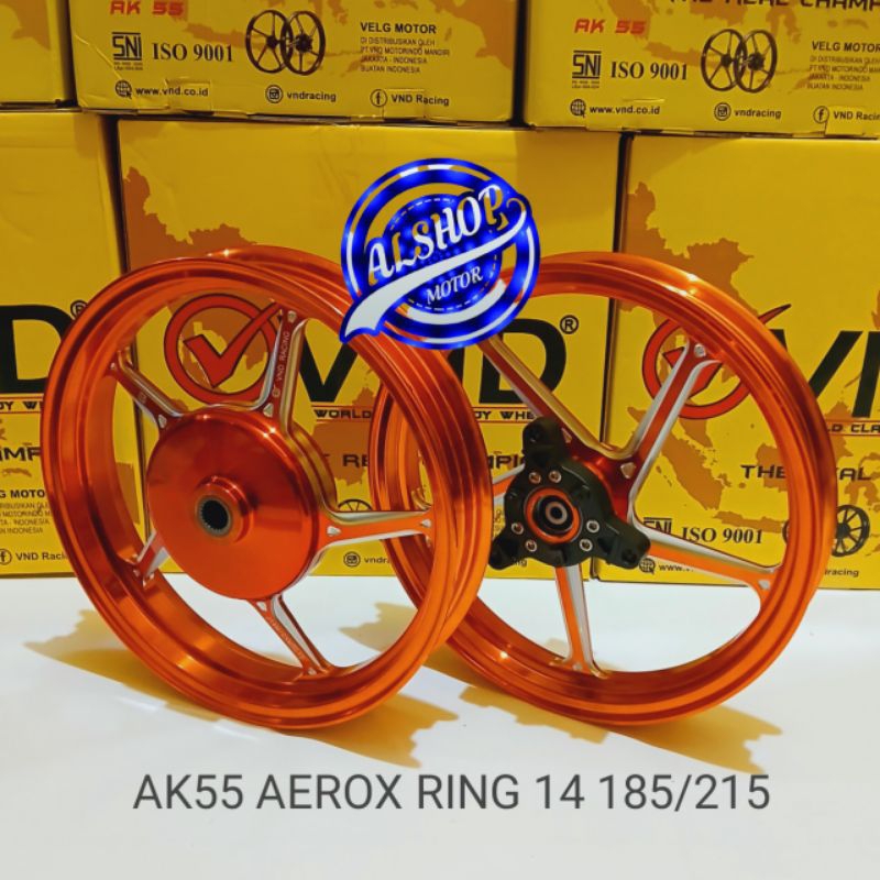 Jual VELG RACING VND AK55 RING 14 YAMAHA AEROX 155 NEW CONNECTED AEROX OLD | Shopee Indonesia