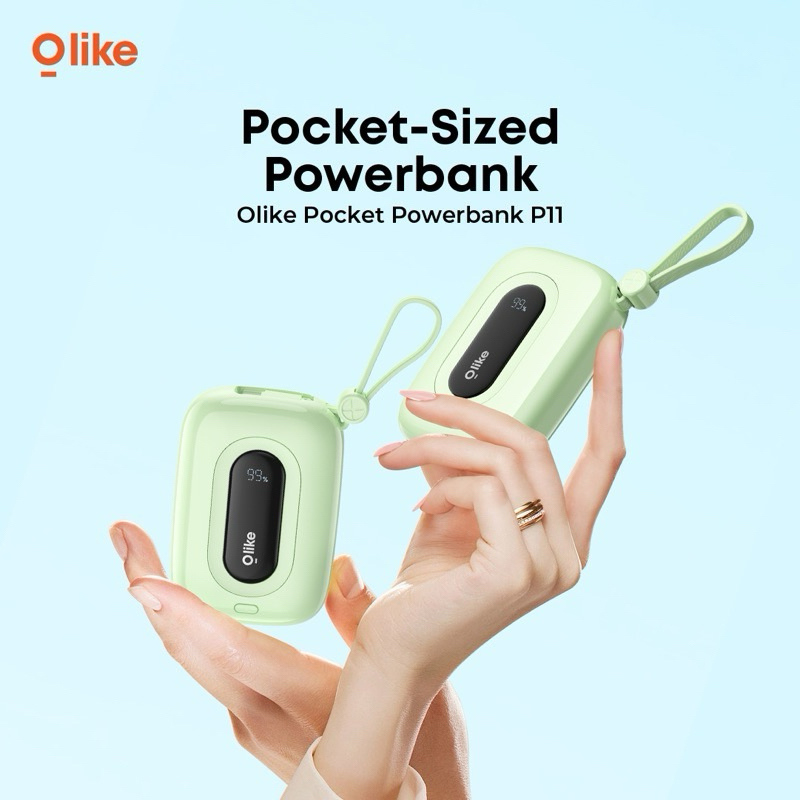 Jual Olike P11 PowerBank 9000mAh 20W Built-in Cable Pocket - Garansi 1 ...