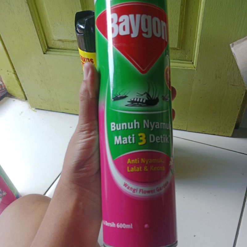 Jual Baygon Semprot Double Nozzle 600ml | Shopee Indonesia