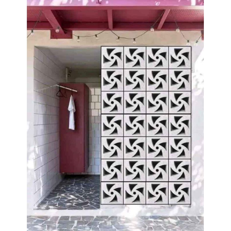 Jual Roster pagar/roster beton minimalis/modern/roster dinding/sekatan ...