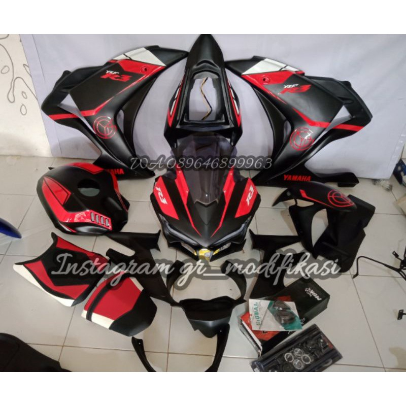 Jual Full fairing R25 mix concept pnp All new vixion dan vixion R ...