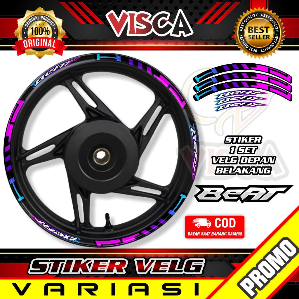 Jual Stiker Velg - Sticker Velk - Stiker Cutting Velg - Stiker Velk ...
