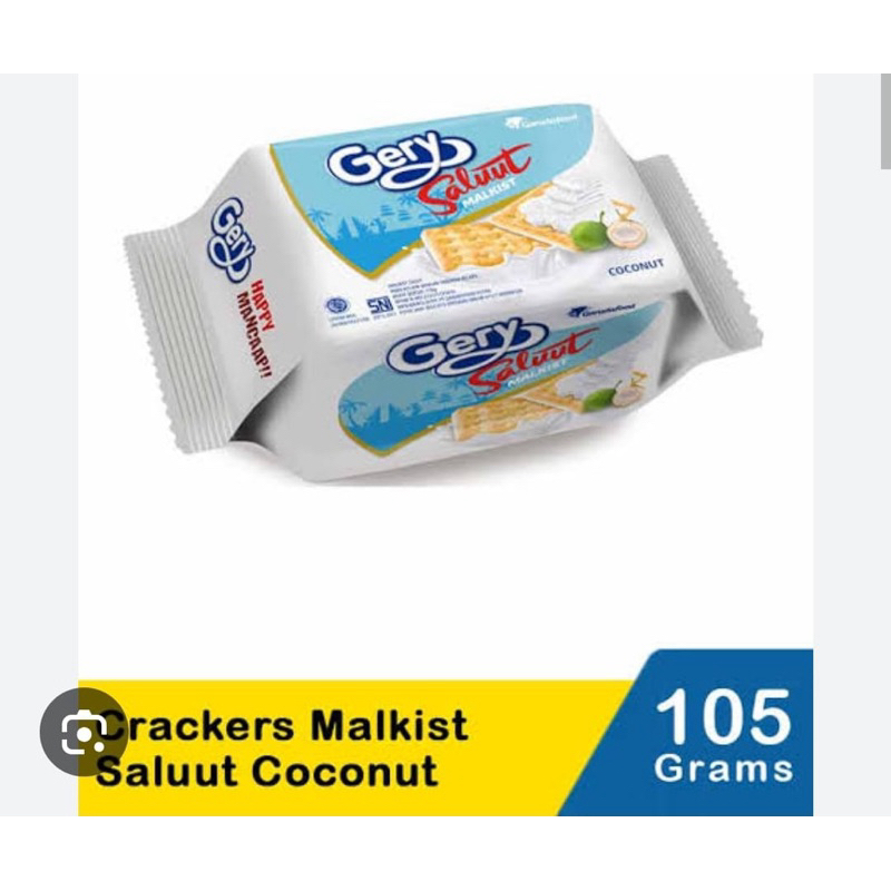 Jual Gery saluut Malkist Kelapa 105gram | Shopee Indonesia