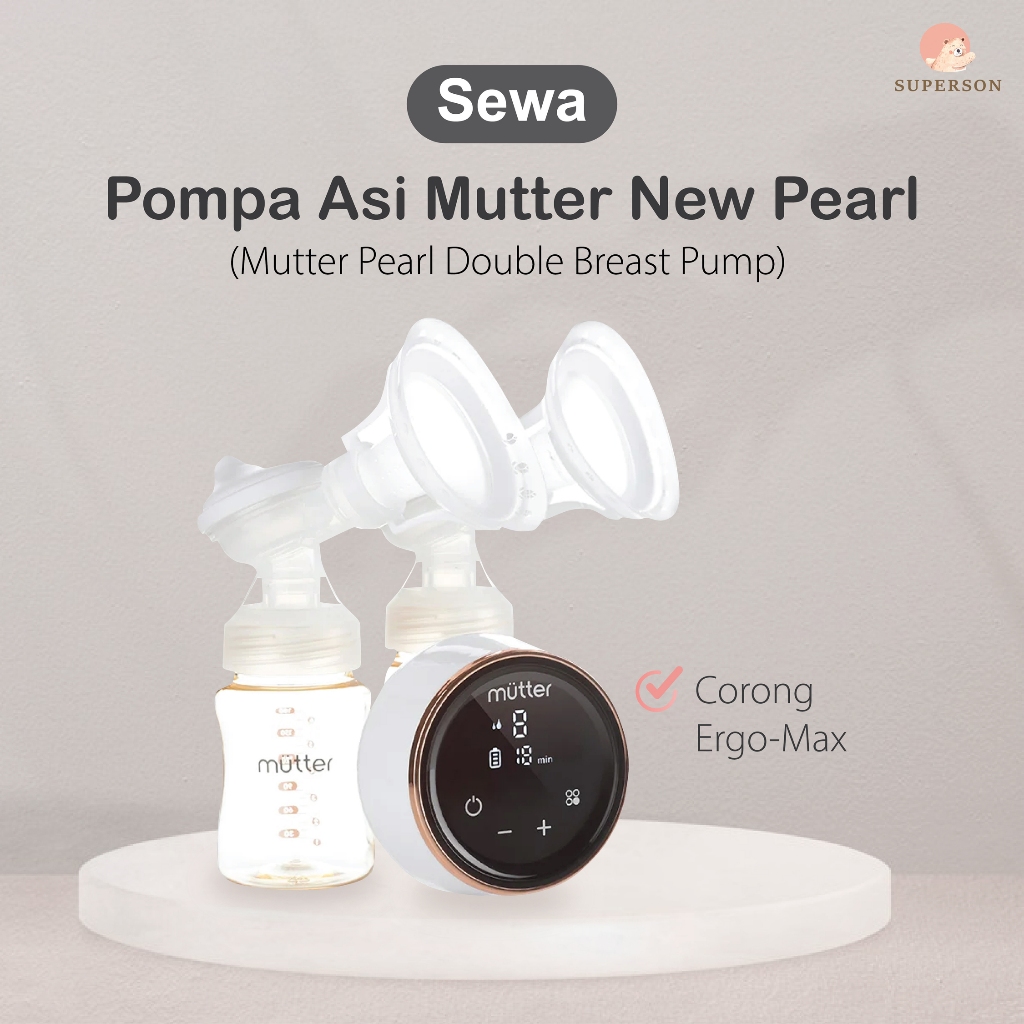 Jual SEWA NEW MUTTER PEARL POMPA ASI DOUBLE PUMP | Shopee Indonesia