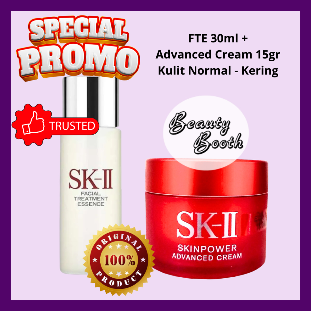 Jual SK-II SKII SK2 FTE 30ml + Skinpower Advanced Cream 15gr / Airy ...