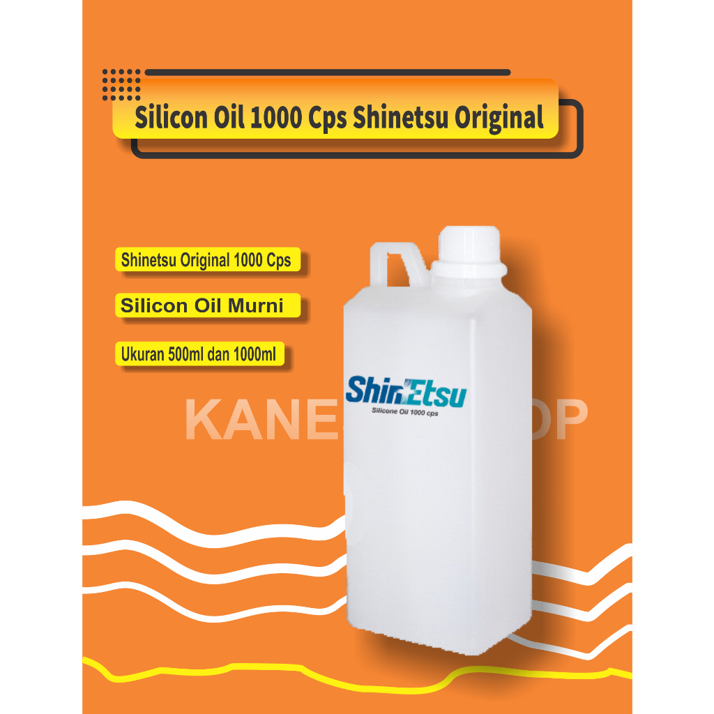 Jual Silikon Oil 1000 Cps Shinetsu 100% Original Murni / Silikon Oil ...