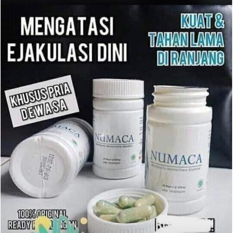 Jual ready stok NUMACA 1 botol isi 60 kapsul | Shopee Indonesia