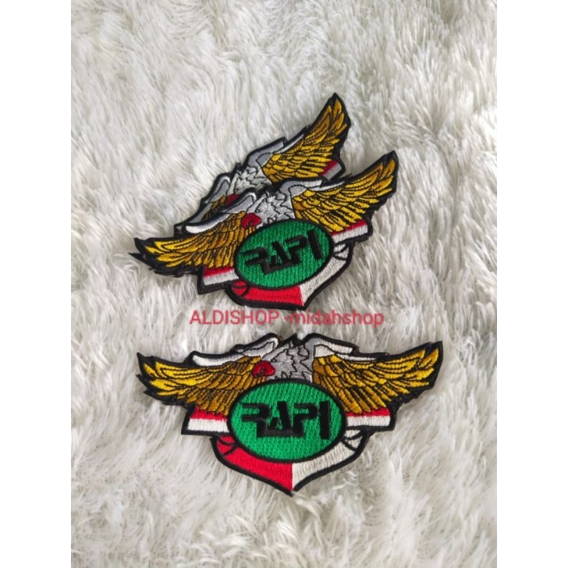 Jual LOGO RAPI WINGS Bordir 12x6cm | Shopee Indonesia