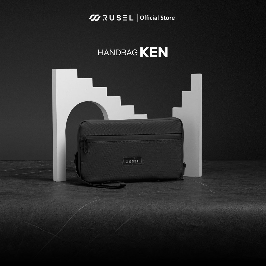 Jual RUSEL CO - Handbag Ken Tas Dompet Pria Clutch | Tas Handphone Pria ...