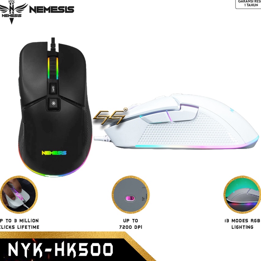 Jual KODE F76R NYK Nemesis HK5 HK5 Mouse Gaming Macro | Shopee Indonesia