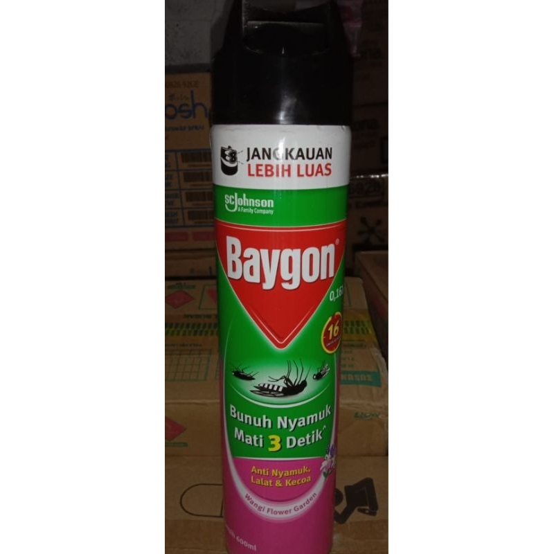 Jual BAYGON AEROSOL PINK 600 ML | Shopee Indonesia