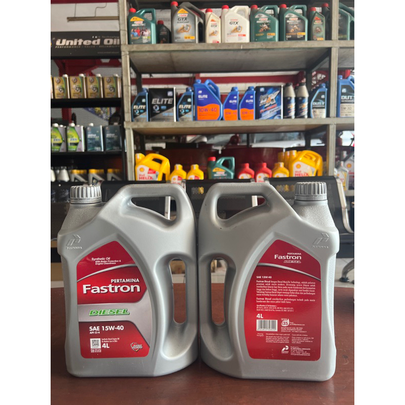 Jual Oli Pertamina Fastron Diesel SAE 15w-40 Kemasan 4 Lt | Shopee ...