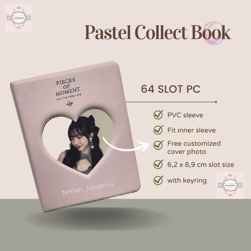 Jual Pastel Collect Book 2P isi 64 slot Kolbuk Photocard Collbook Kpop ...