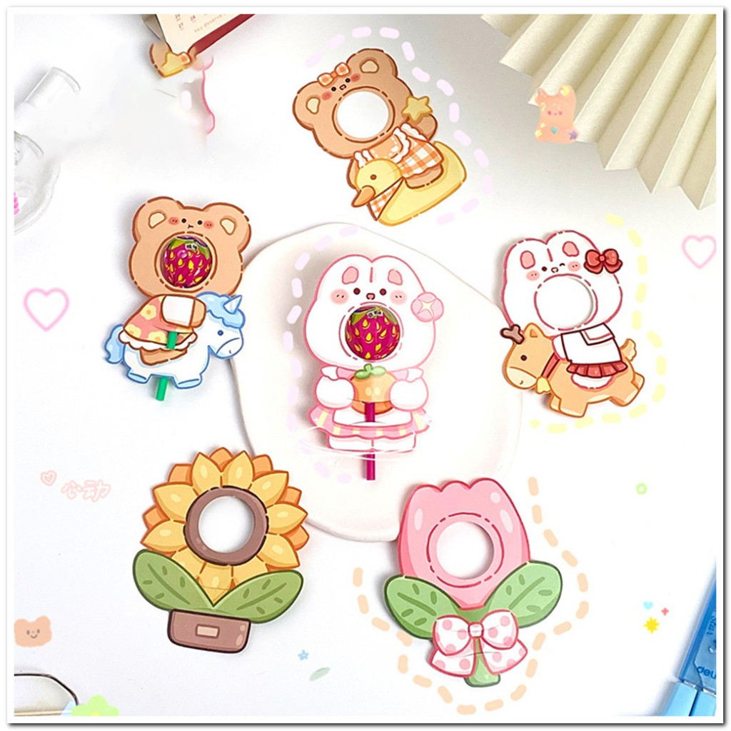 Jual Kartu Ucapan Permen Lolipop Motif Kartun Lucu Greeting Card ...