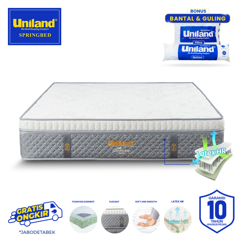 Jual Uniland Springbed Hanya Kasur 180x200 / King Size / Ukuran No. 1 ...