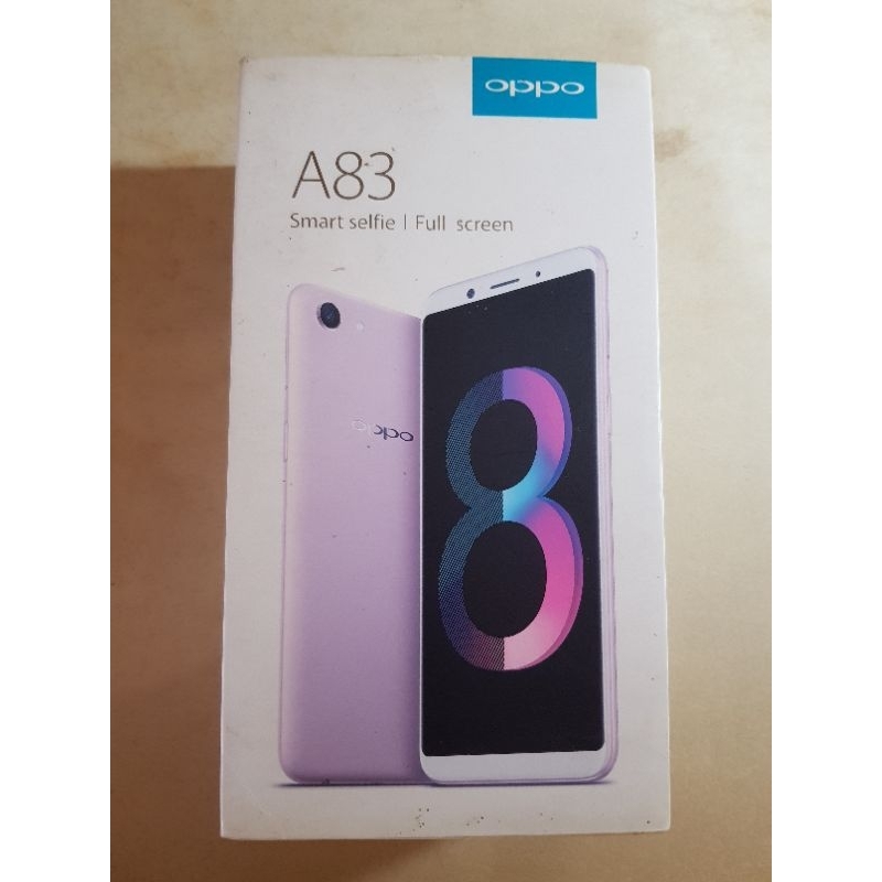 Jual Dus Box Kardus kotak hp Oppo A83 Bekas | Shopee Indonesia