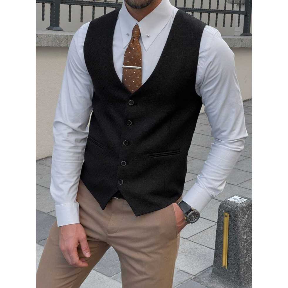 Jual Vest Rompi Formal Pria Jas Formal | Shopee Indonesia