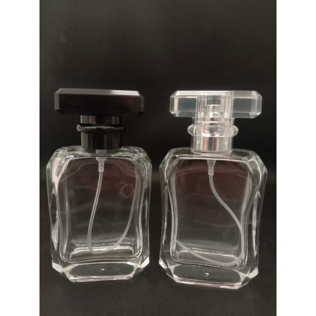 Jual Botol parfum V32408 50ml easypump + ring + Tutup channel besar per ...