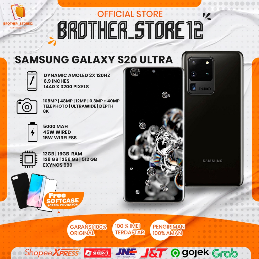 Jual Samsung s20 ultra second original resmi sein | Shopee Indonesia