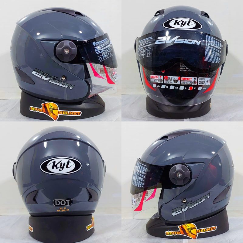 Jual Helm KYT 2 vision original KYT | Shopee Indonesia