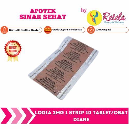 Jual LODIA 2MG 1 STRIP ISI 10 TABLET | Shopee Indonesia