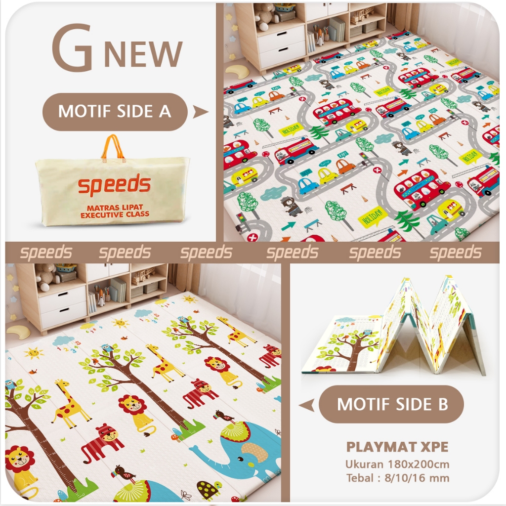 Jual 𝐒𝐏𝐄𝐄𝐃𝐒 𝐒𝐍𝐈 𝐃 𝐏𝐥𝐚𝐲𝐦𝐚𝐭 Bayi Karpet Lipat Playmate Matras Bayi Bayi ...