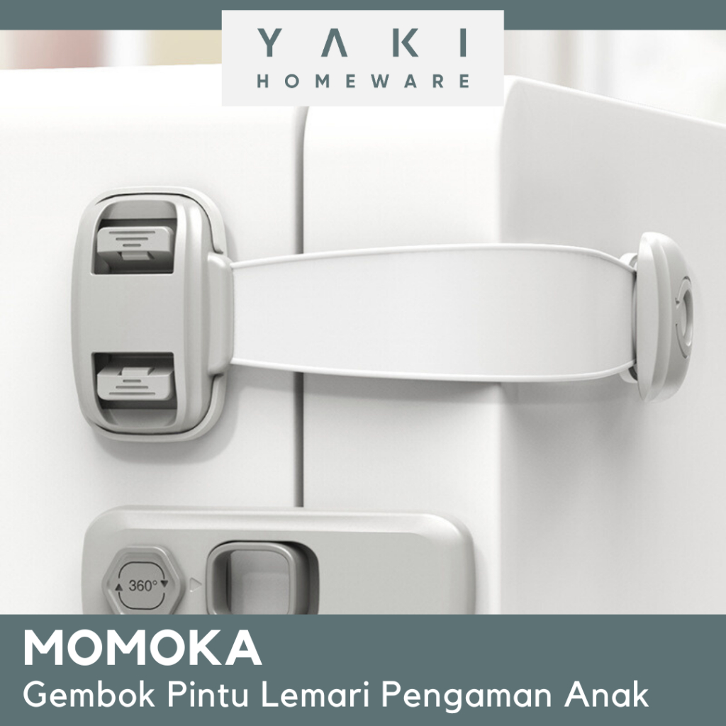 Jual YAKI - MOMOKA Gembok Bayi Jendela Kulkas Minimalis Pengaman Bayi ...