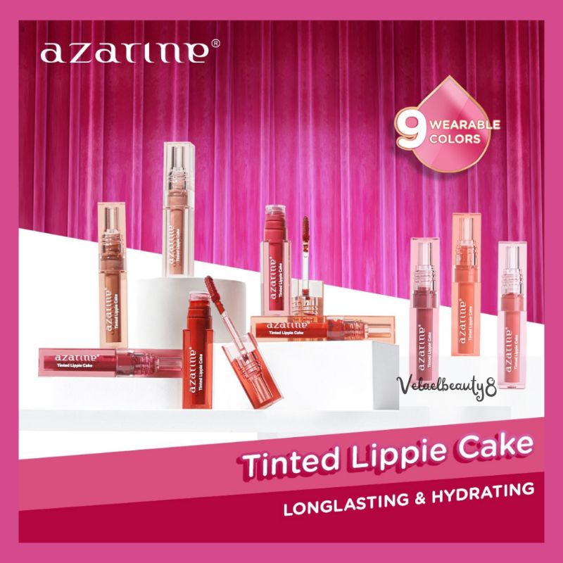 Jual Azarine x Red Velvet || Tinted Lippie Cake Lip Tint by Azarine 9 ...