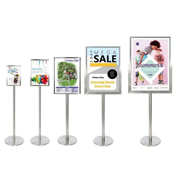 Jual Poster Stand Stainless Steel A3 | Shopee Indonesia