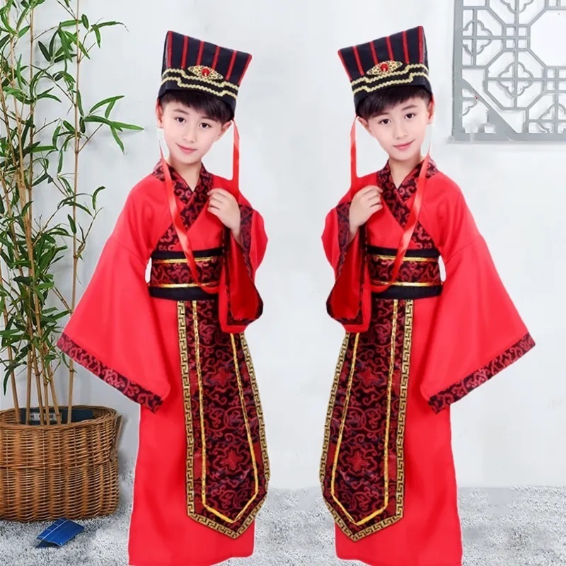 Jual Kostum topi hanfu prajurit pelajar chinese fashion show imlek anak ...