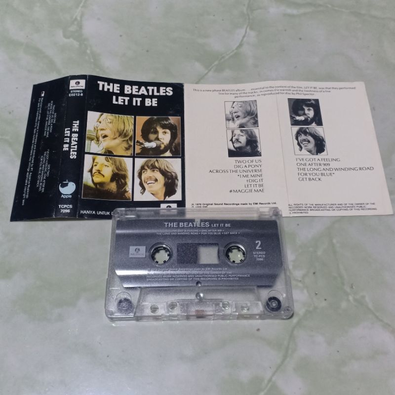 Jual kaset pita The Beatles - Let it be | Shopee Indonesia