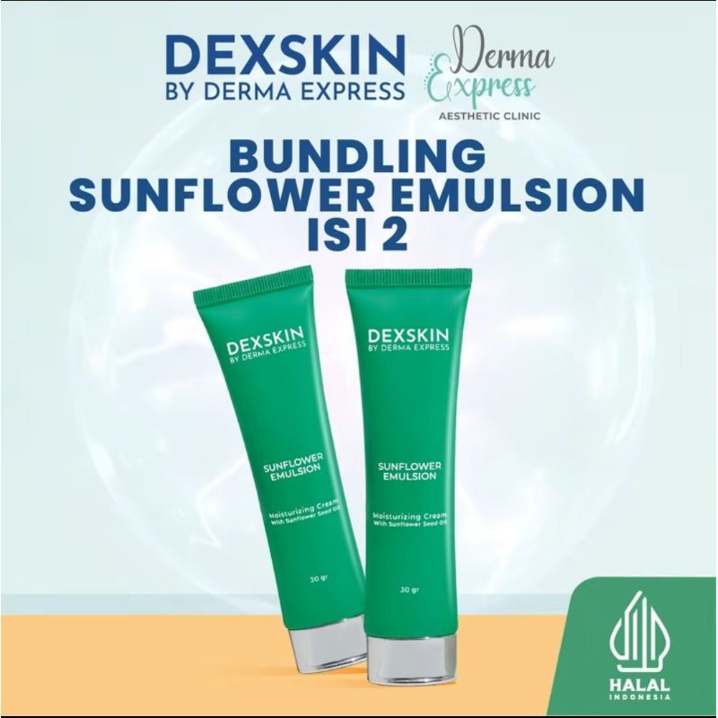 Jual Derma Express Sunflower Emulsion Cream (isi 2 pcs) | Shopee Indonesia