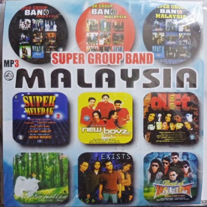 Jual Kaset Mp3 Audio Lagu Super Group Band Malaysia | Shopee Indonesia