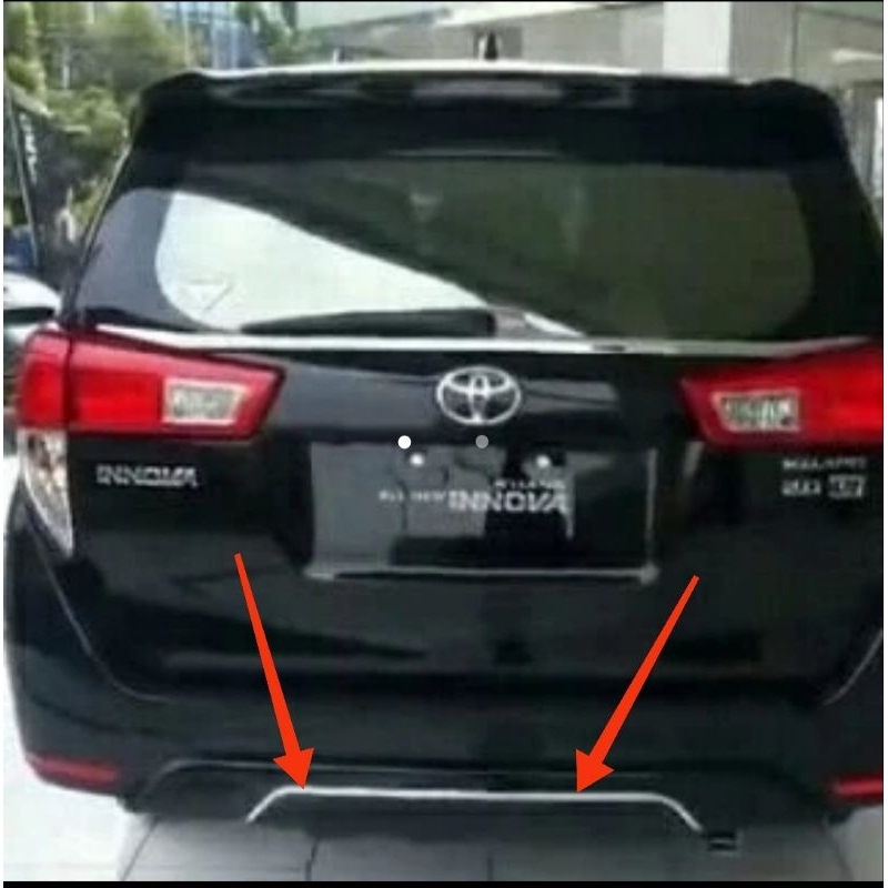 Jual Tanduk Bemper Belakang Spoiler Bemper Belakang Innova Reborn ...