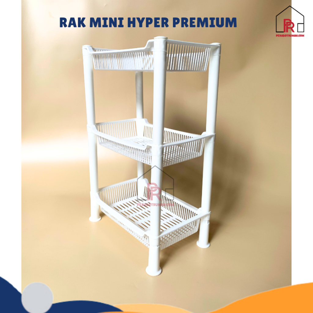 Jual Rak Plastik Mini Hyper Aesthetic / Rak Serbaguna / Tempat ...