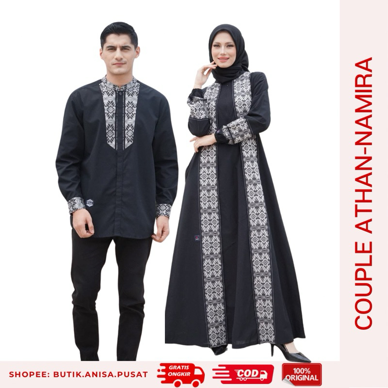 Jual MUTIF COUPLE ATHAN NAMIRA SERIES GAMIS KOKO | Shopee Indonesia