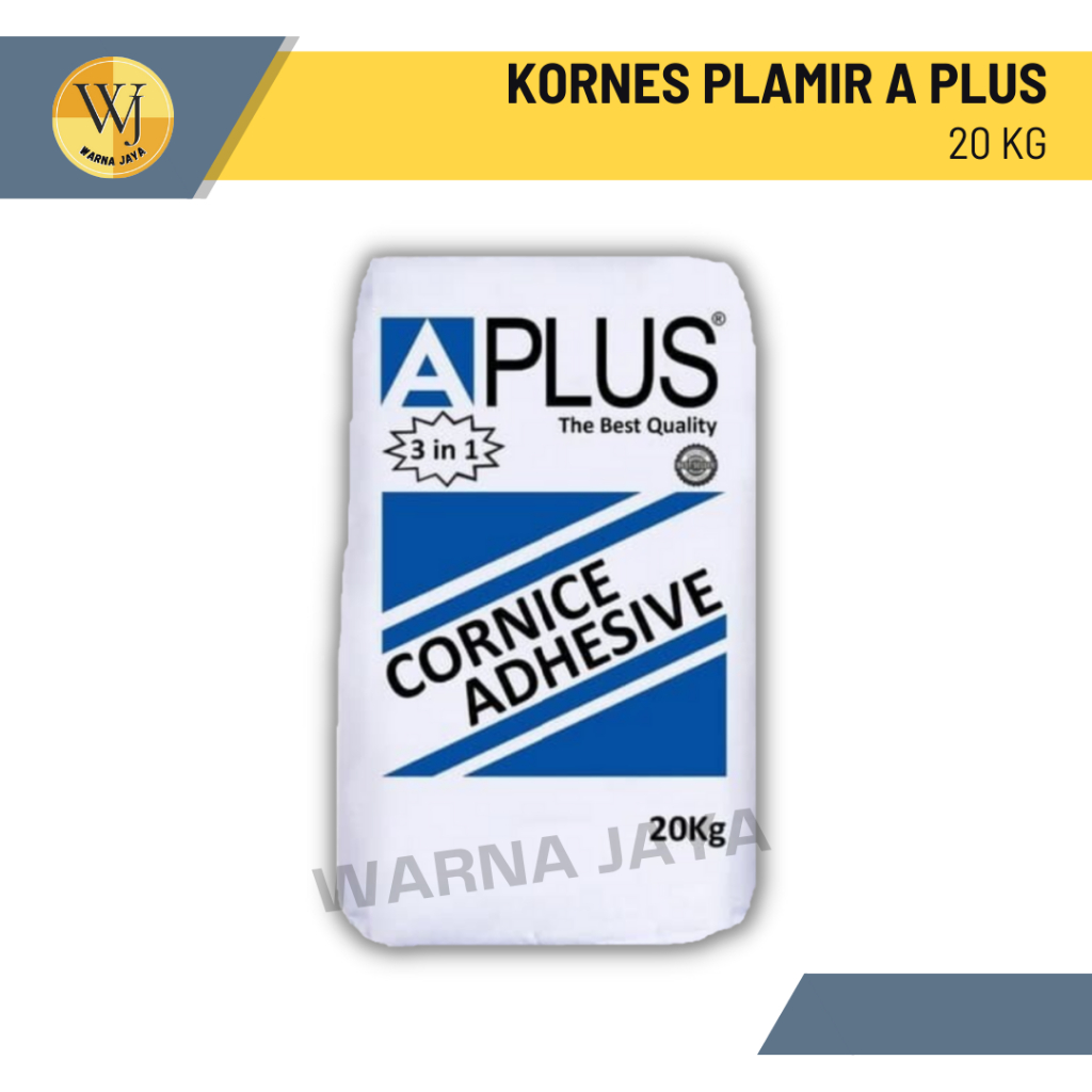 Jual Aplus Cornice Adhesive Compound / Gipsum Cornis Gypsum 20 kg ...