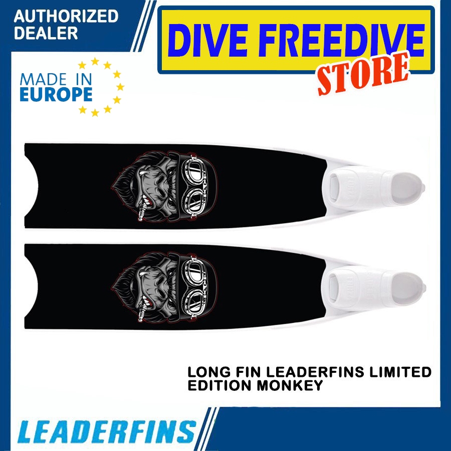 Jual Long Fin Leaderfins Pure Carbon Fiberglass Limited Edition Monkey ...