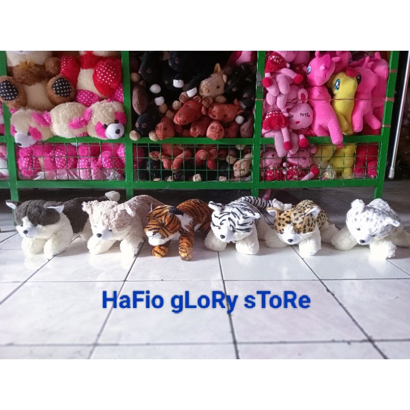 Jual Boneka kucing macan loreng tutul ukuran sedang lucu murah | Shopee ...
