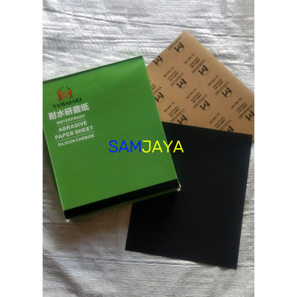 Jual AMPLAS DUCO YAMASAKI/YASQI Grit #60 ~ #2000 [ORIGINAL JAPAN ...