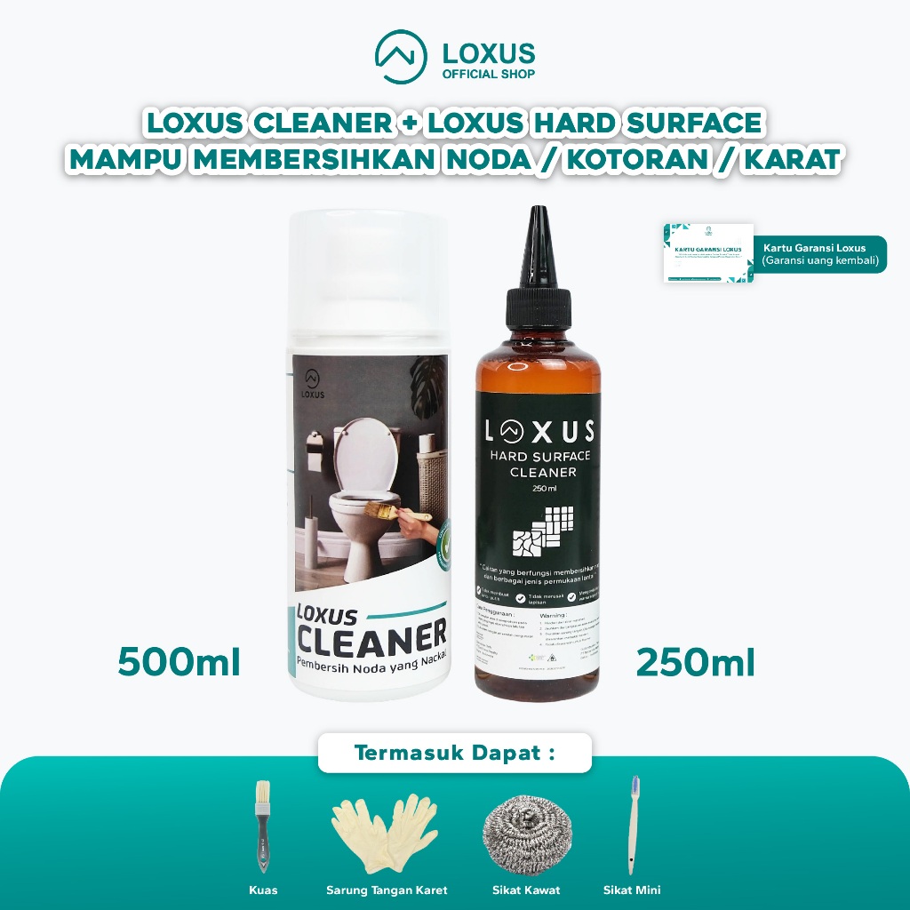 Jual Loxus Cleaner Pembersih Kerak Toilet Kamar Mandi Stainless Shower ...