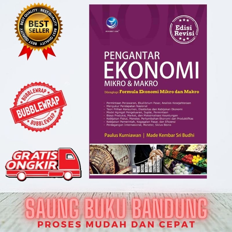 Jual Buku Pengantar Ekonomi Mikro Dan Makro, Edisi Revisi Paulus Kurniawan | Shopee Indonesia