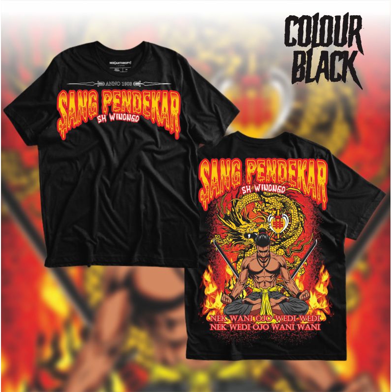 Jual Kaos PSHW Sang Pendekar SH Winongo Anno 1903 - Nek Wani Ojo Wedi ...