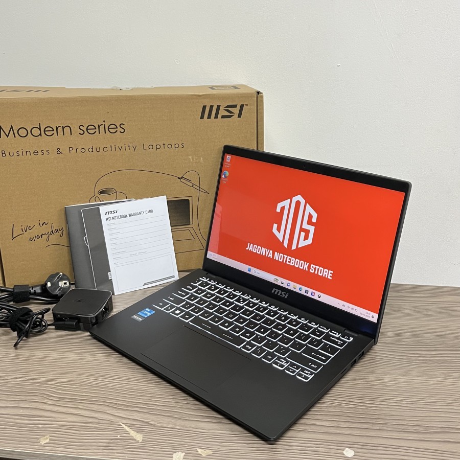 Jual MSI Modern 14 C12MO i3-1215U 8GB 512GB Layar 14" IPS FHD | Shopee ...