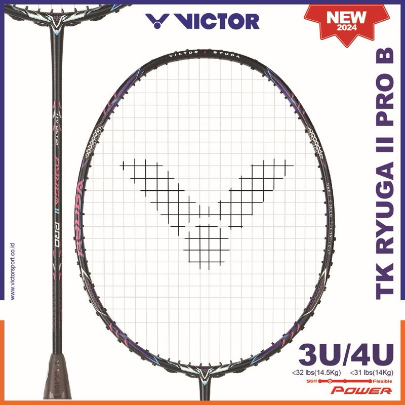 Jual Raket Badminton VICTOR THRUSTER K RYUGA II PRO B Original | Tk ...