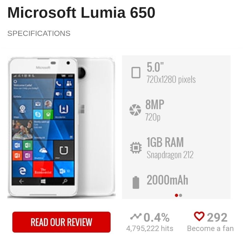 Jual NOKIA LUMIA 650 HP JADUL HP UNIK CANTIK DAN MENARIK HP NOSTALGIA ...