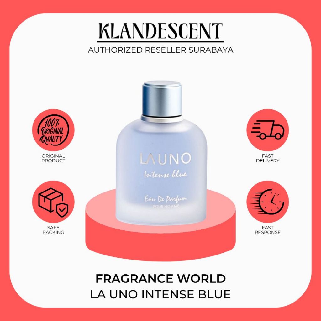 Jual Fragrance World | La Uno Intense Blue | EDP 100ML | Shopee Indonesia