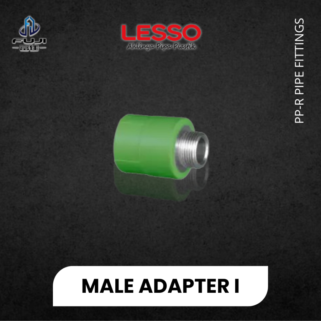 Jual Male Thread Adapter I Lesso Pipa Air PPR | Shopee Indonesia