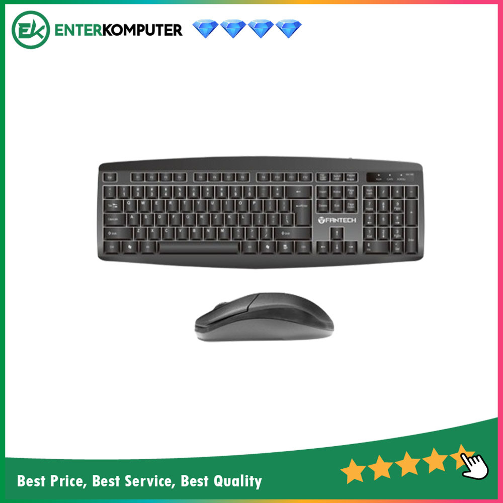 Jual Fantech KM100 Combo Keyboard & Mouse USB | Shopee Indonesia