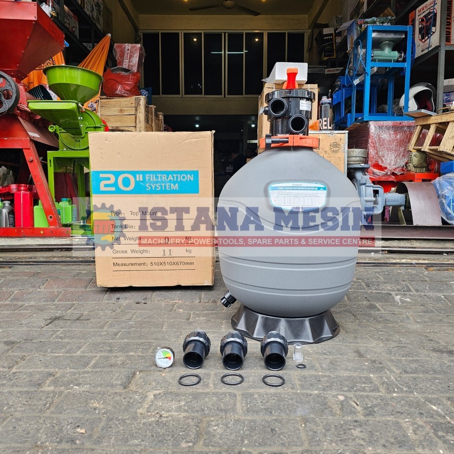 Jual MESIN SAND FILTER POMPA KOLAM RENANG 20" 500MM EUROPA SDG 20 ...
